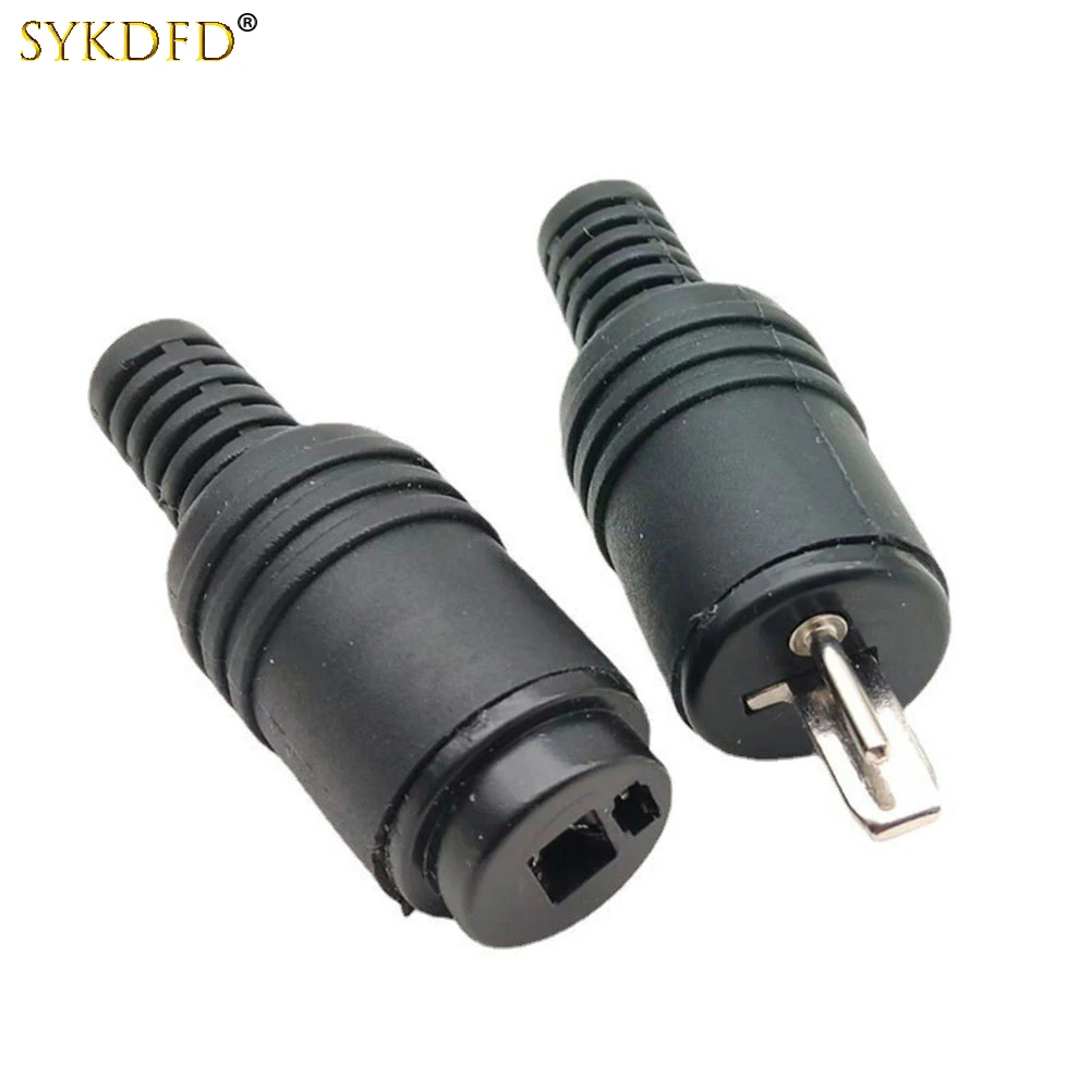 1Pcs-2-Pin-DIN-Plug-Male-Female-Plug-Female-Socket-Speaker-and-HiFi ...