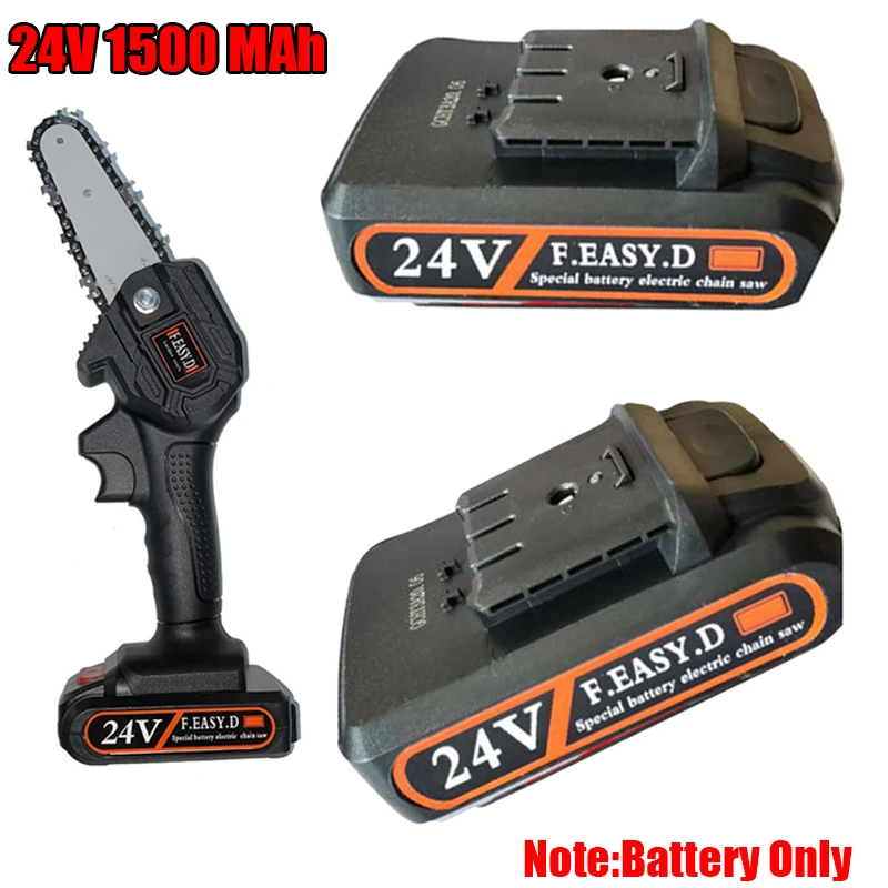 1Pc High Quality Special Battery For Chainsaw 24V 1500 MAh Chainsaw ...