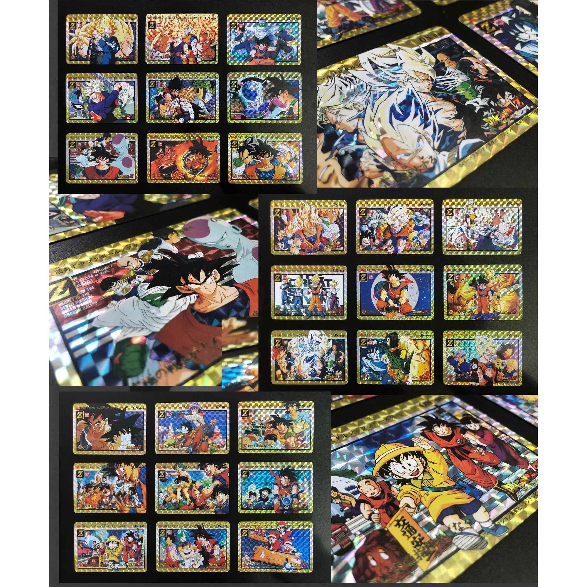 27Pcs-Set-Dragon-Ball-Flash-Card-Second-Set-Super-Saiyan-Goku-Gohan ...