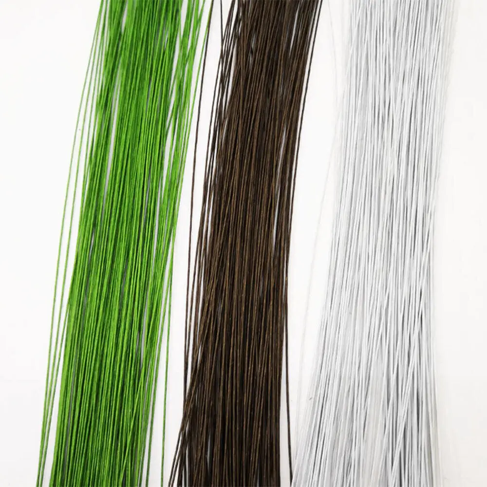 50pcs/lot 26# 0.45mm Floral Stem Wire Flower Arrangements and DIY Craft ...