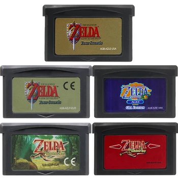 Zelda GBA Game Cartridge 32 Bit Video Game Console Legend Of Zelda Game ...