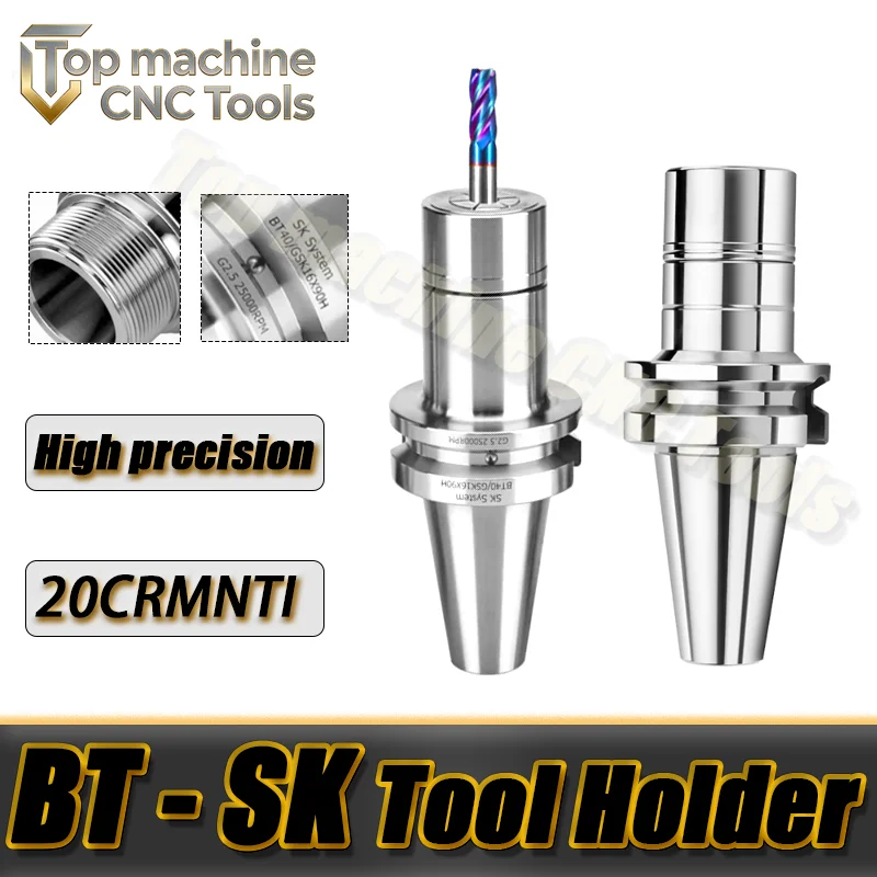 BT30 BT40 SK06 SK10 SK16 SK20 High Speed Tool Holder SK No Keyway CNC ...
