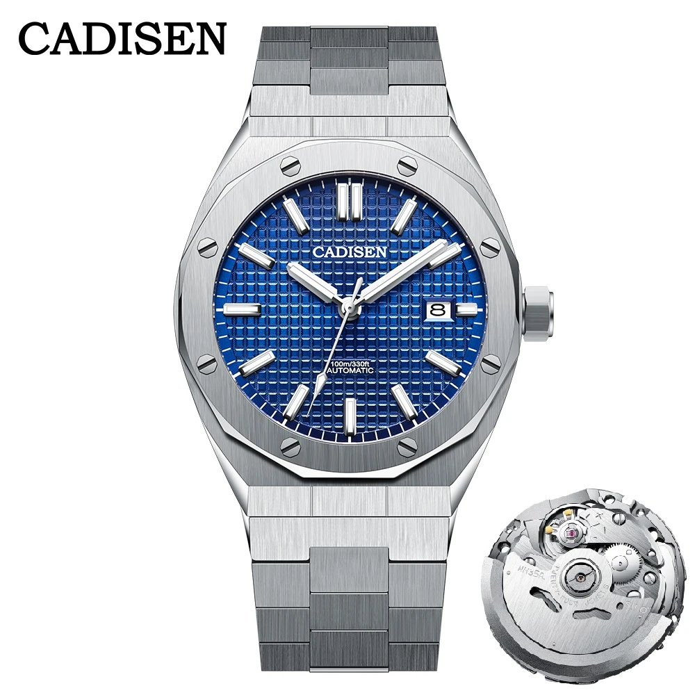 Cadisen Mechanical Automatic Watches | Cadisen Automatic Mens Wristwatch - New 42mm - Aliexpress