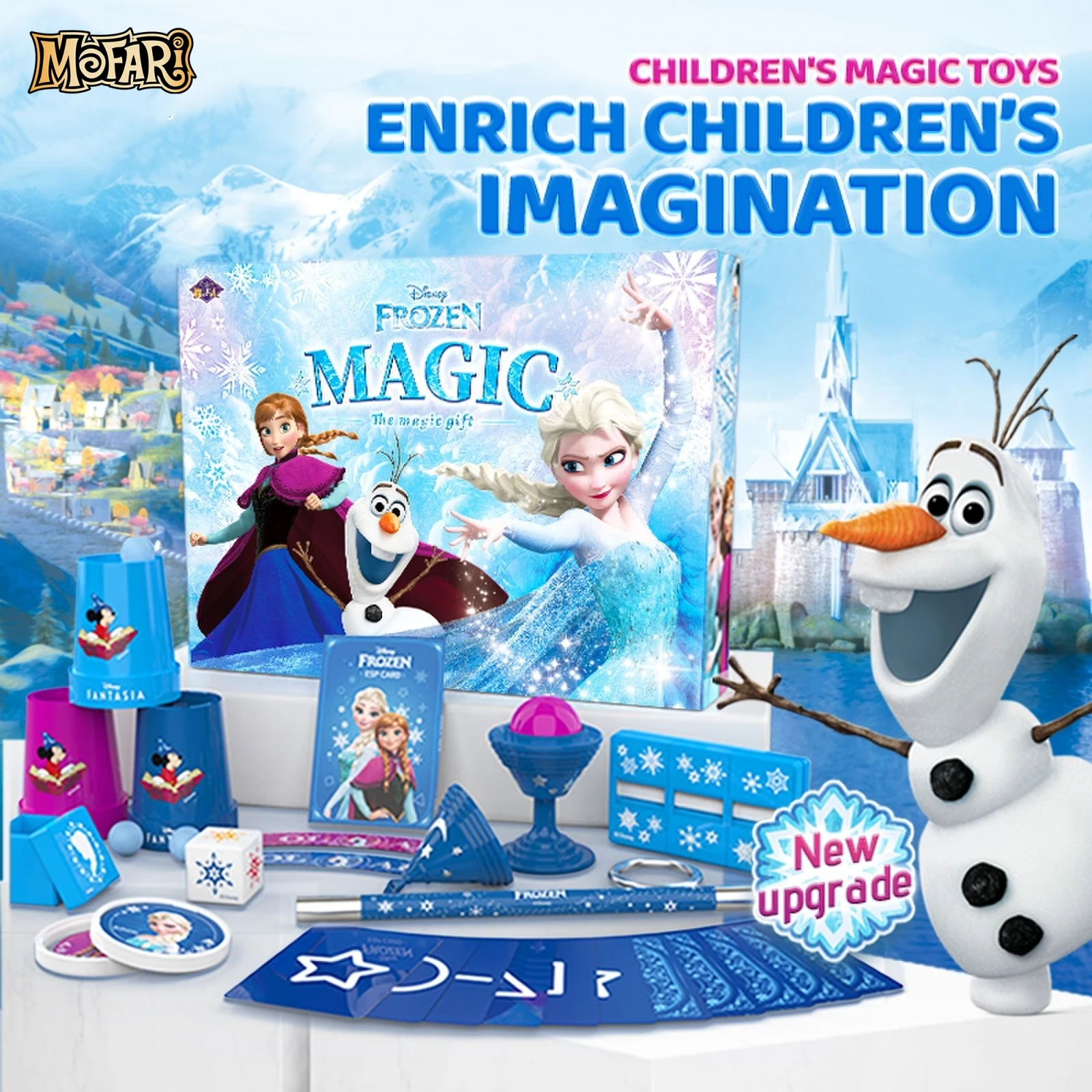 Disney-Magic-Tricks-FROZEN-Elsa-Anna-Princess-Magic-Kit-Set-Magic-Props ...