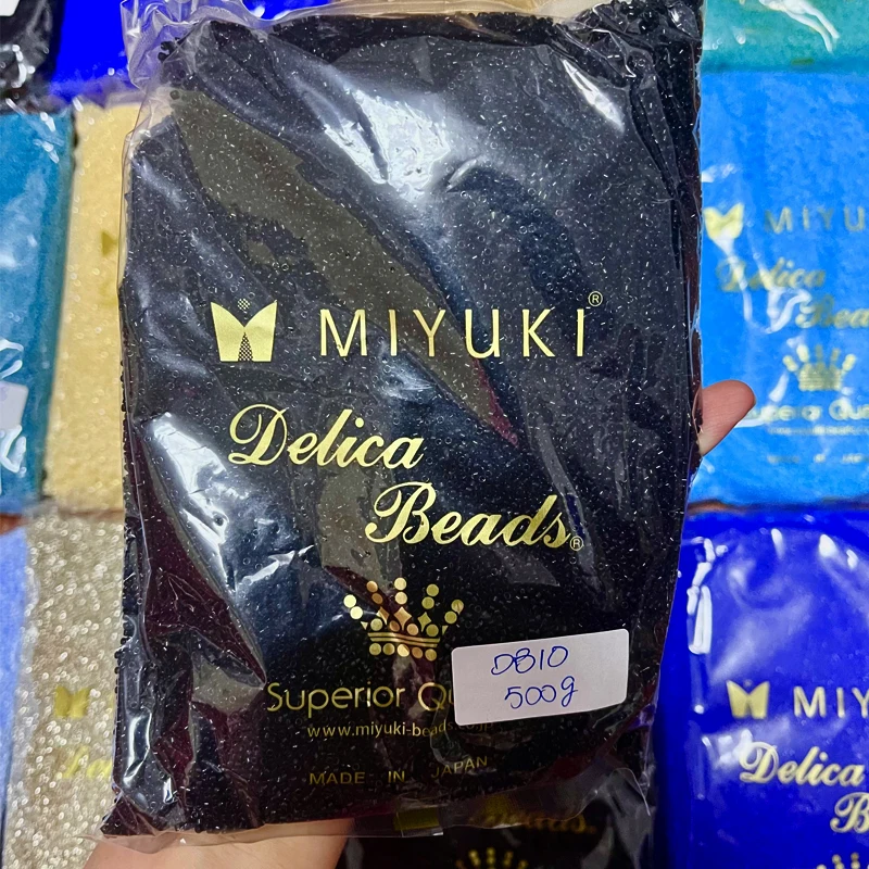 FAIRYWOO-Sac-de-perles-en-verre-bleu-fonc-pour-femme-accessoires-de ...