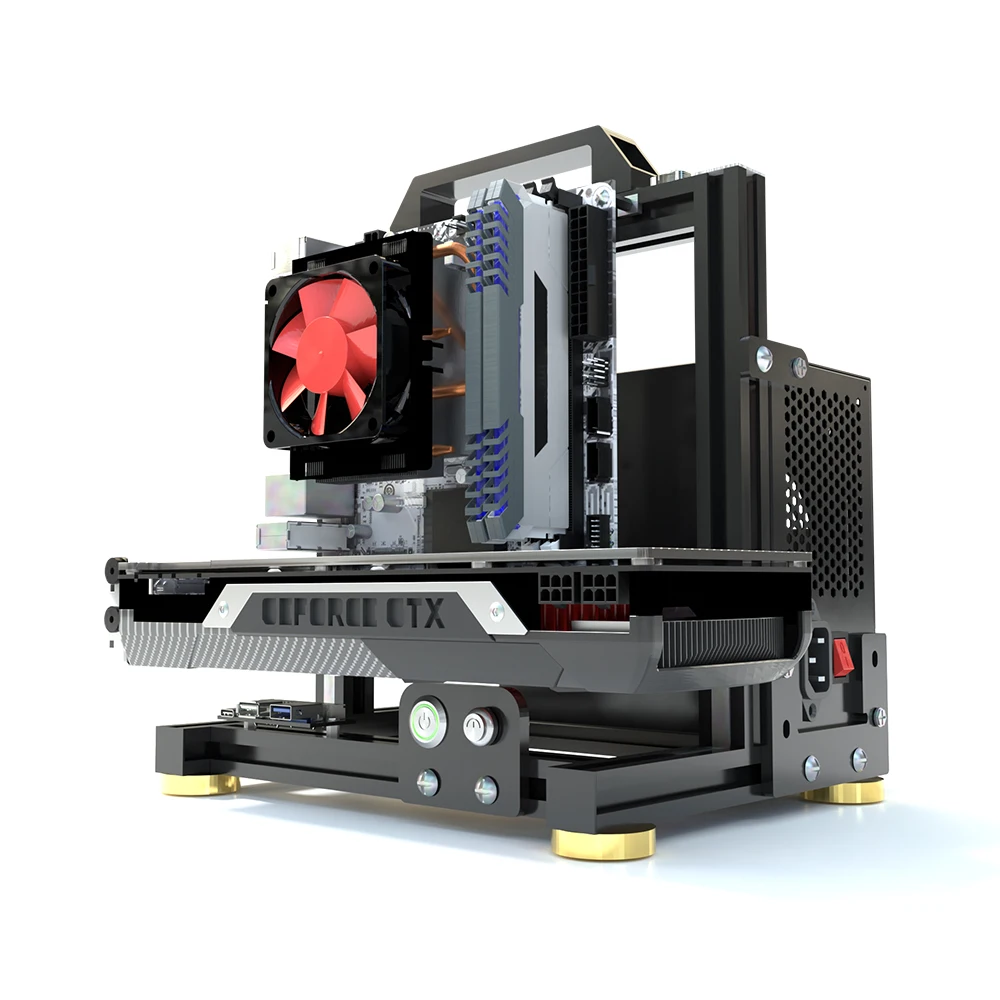 Open-Air-Computer-Case-PC-Test-Bench-ATX-Motherboard-Chassis-Aluminum ...