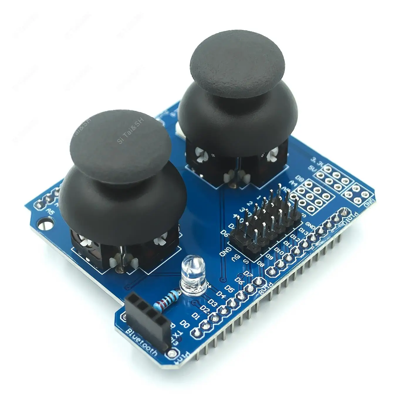 Electronic building blocks Dual PS2 game joystick button module ...