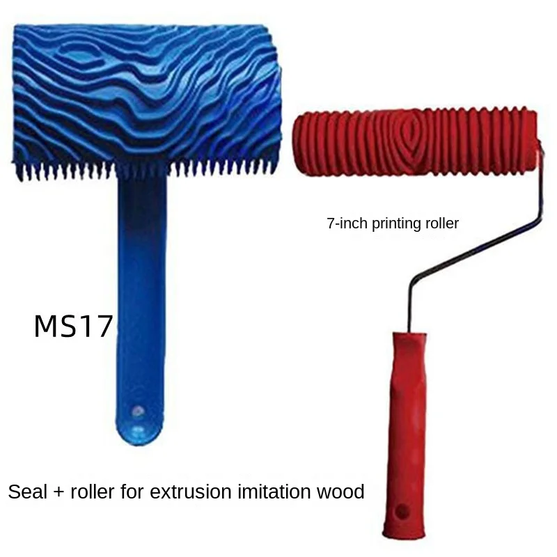 Drawing Wood Grain Rolling Brush Art Paint Wood Grain Paint Roller ...