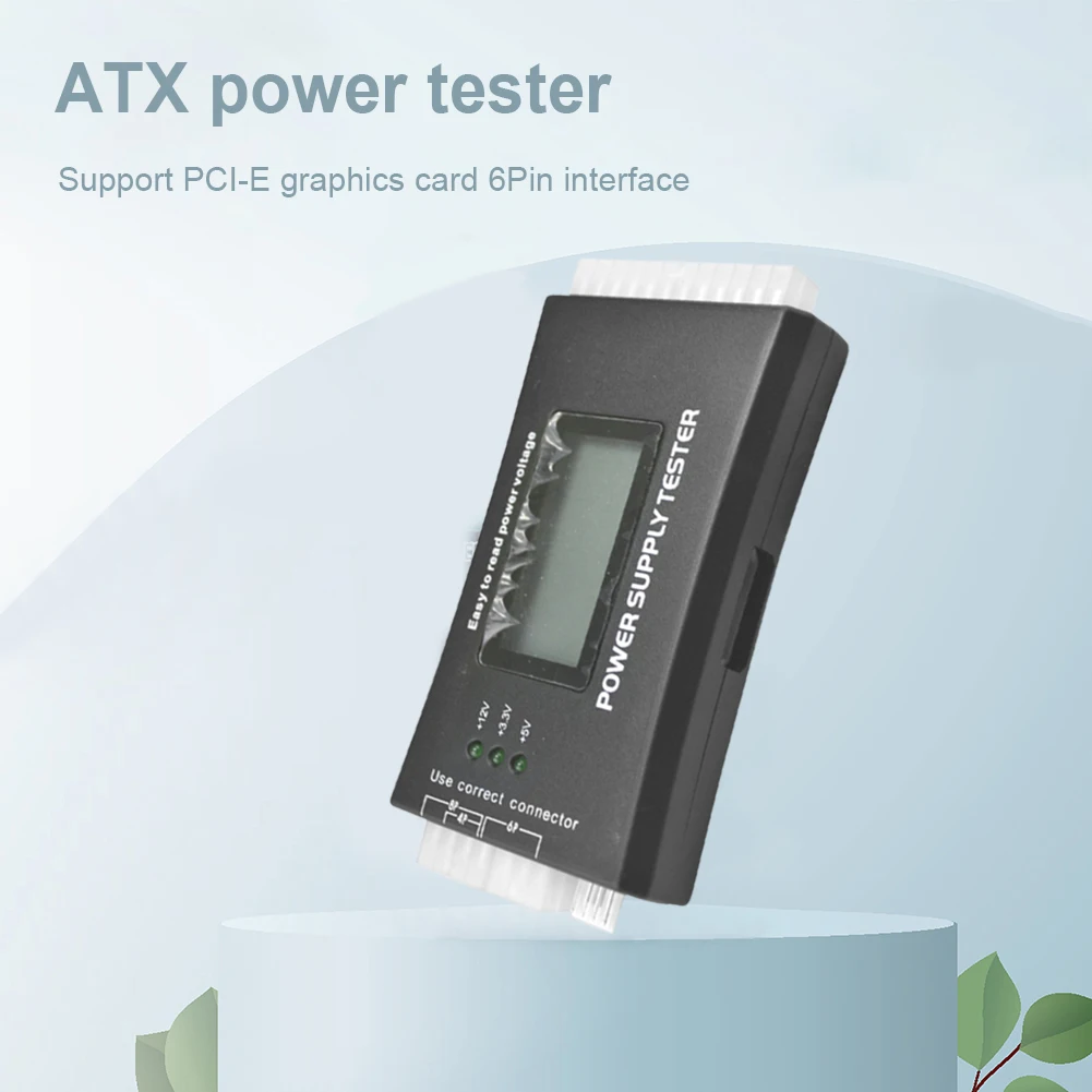 20-24-Pin-Power-Measuring-Diagnostic-Tools-PC-Power-Supply-Tester ...