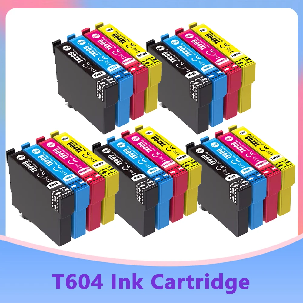 Compatible-Ink-Cartridge-604XL-T604-E604-604-For-EPSON-604XL-XP-2200 ...
