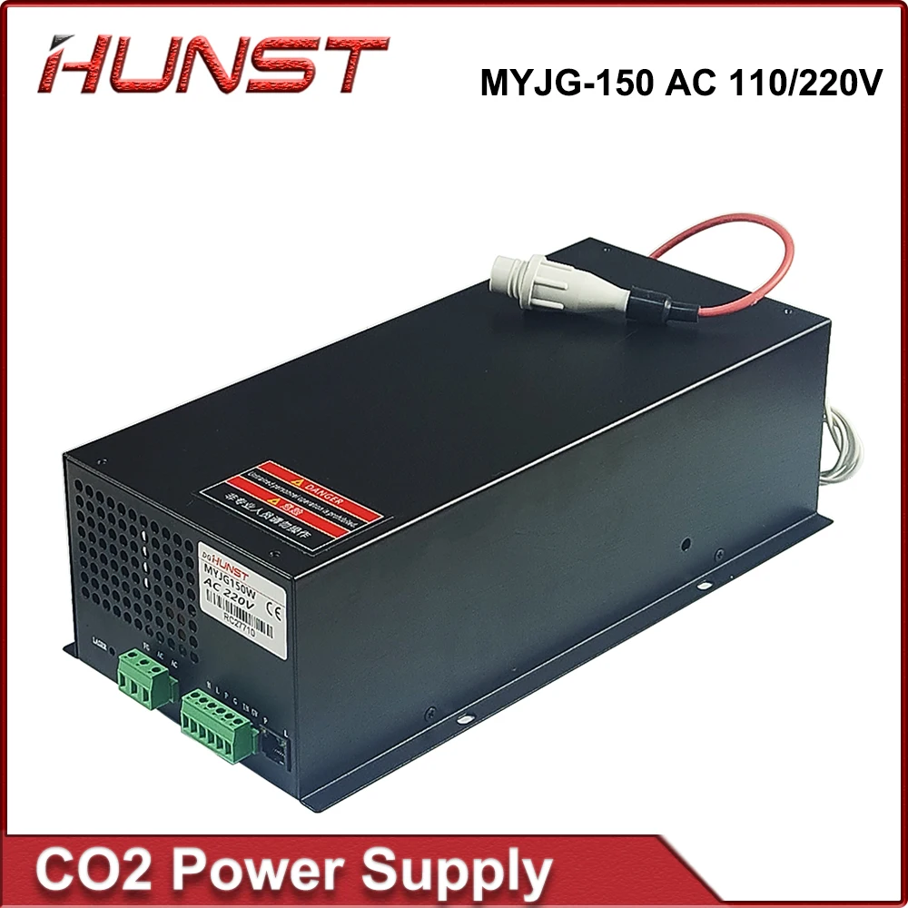 HUNST-CO2-Laser-Power-Supply-MYJG-150W-Supports-100W-120W-130W-150W-CO2 ...
