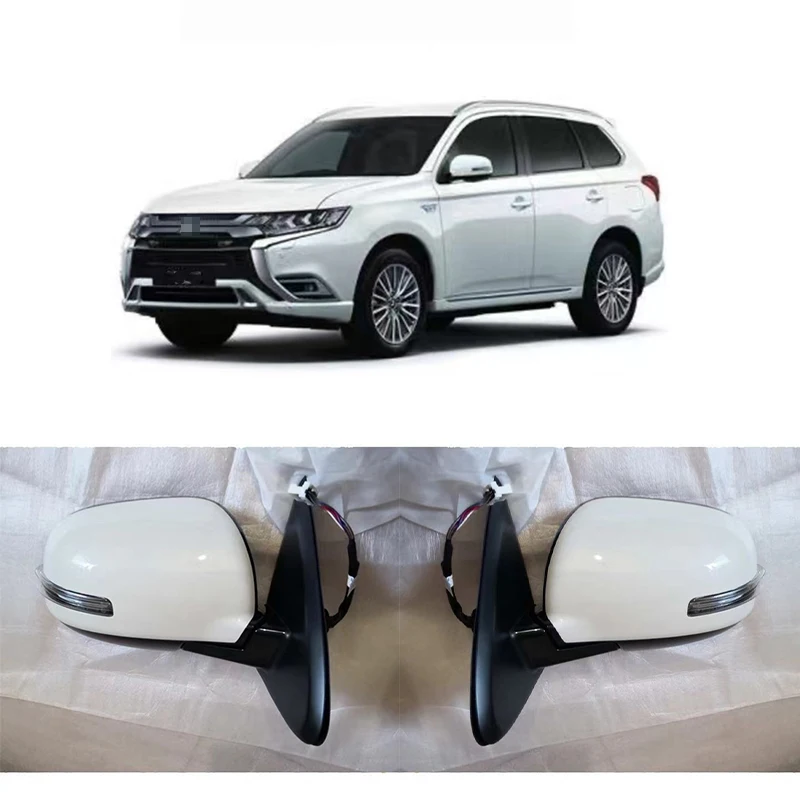 2014-2019 For Mitsubishi Outlander Car Rearview Assembly 9 Pins Side ...