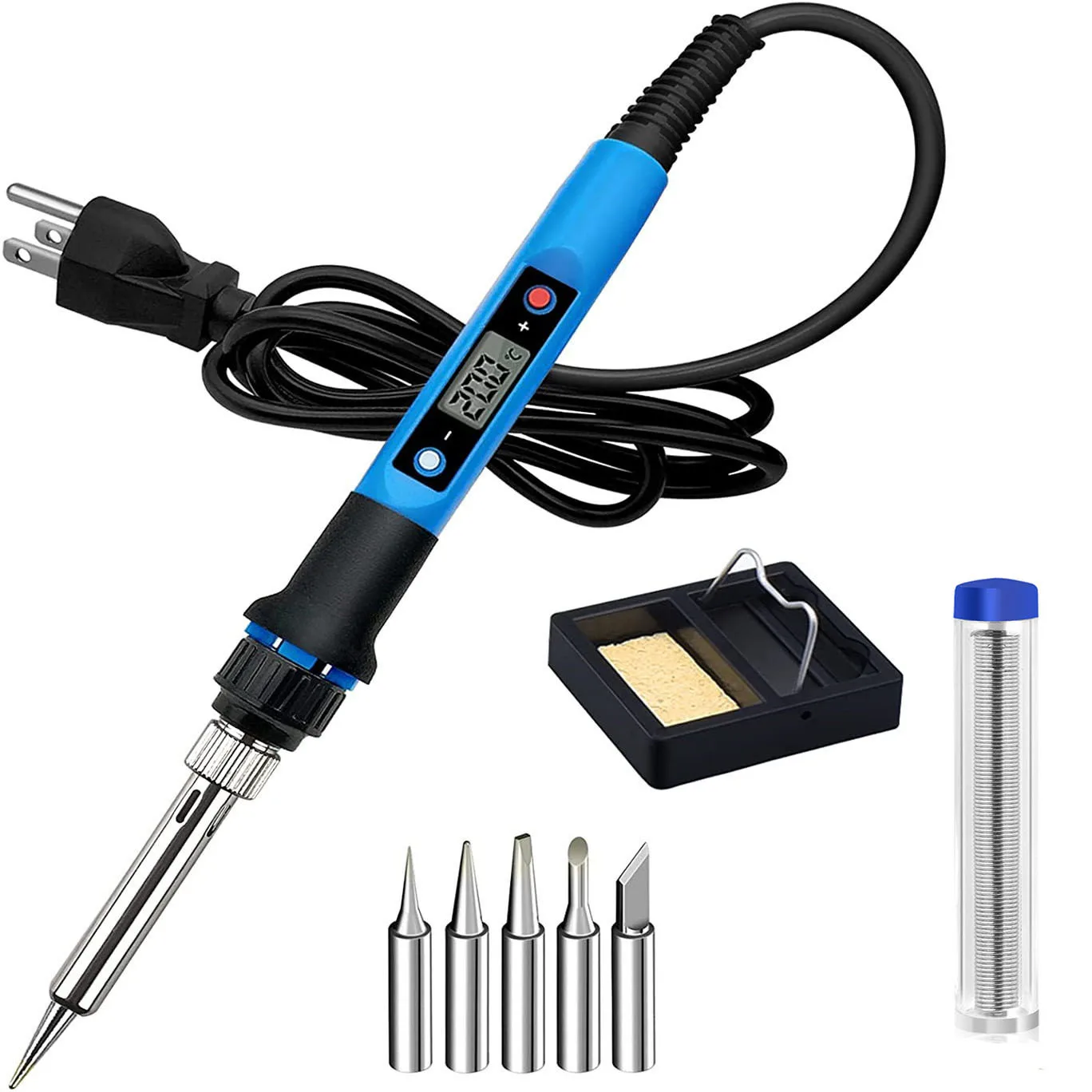 Professional-Electric-Soldering-Iron-with-LED-Display-80W-Adjustable ...