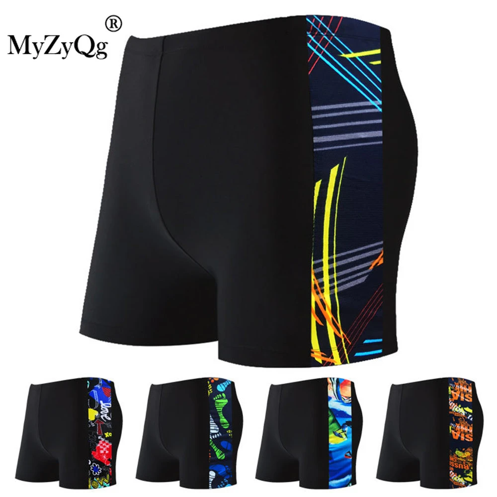 Men Swimwear Beach Surfing Trunk Swim Short Briefs Boxer Beachwear ...