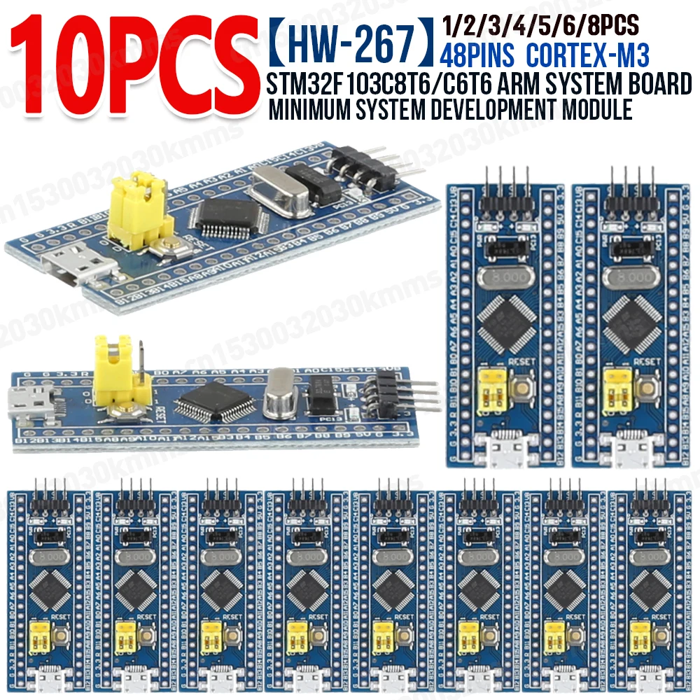 1-10-adet-STM32F103C8T6-C6T6-Minimum-sistem-geli-tirme-Arduino-i-in ...