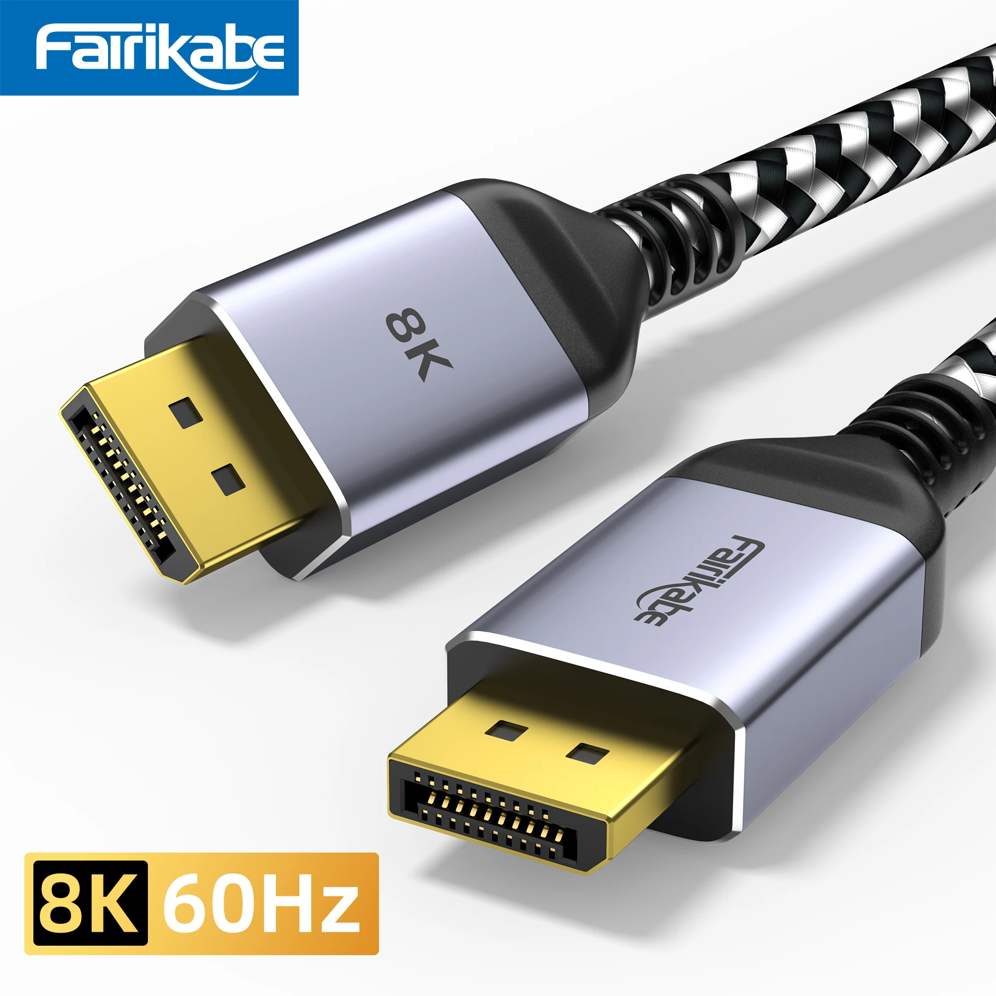 8K60Hz-DisplayPort-Cable-240Hz-DP-to-DP-Video-Audio-Adapter-Laptop ...
