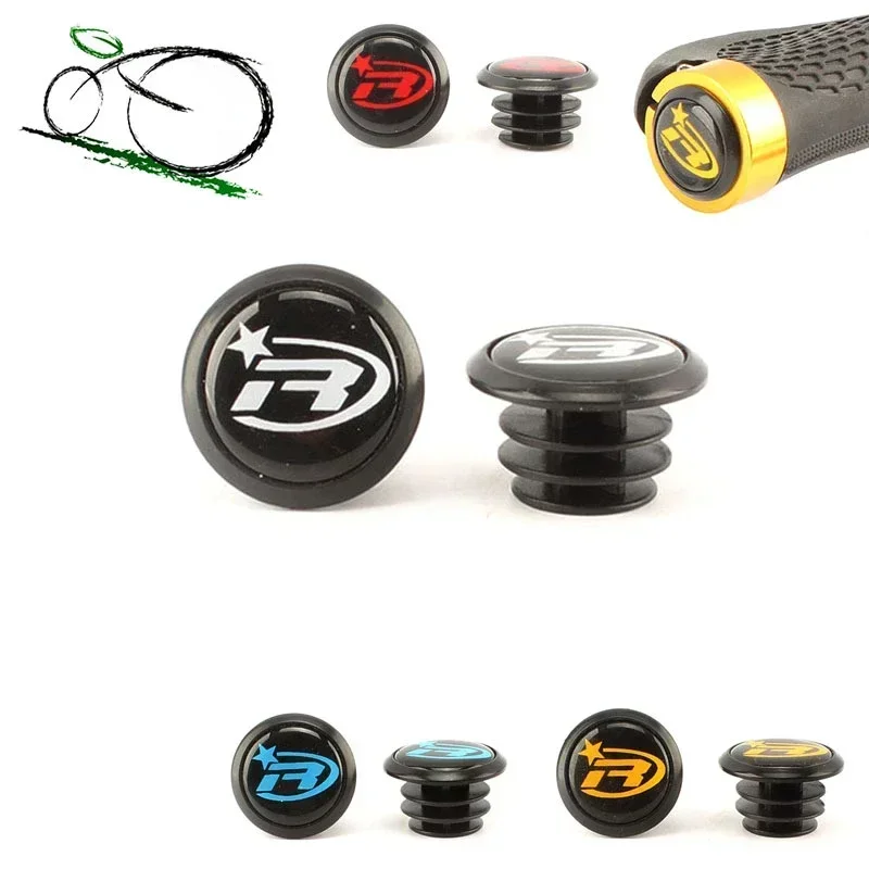 2PCS Bar End Plugs Handlebar Caps Polyethylene Plastic Multiple Colors ...