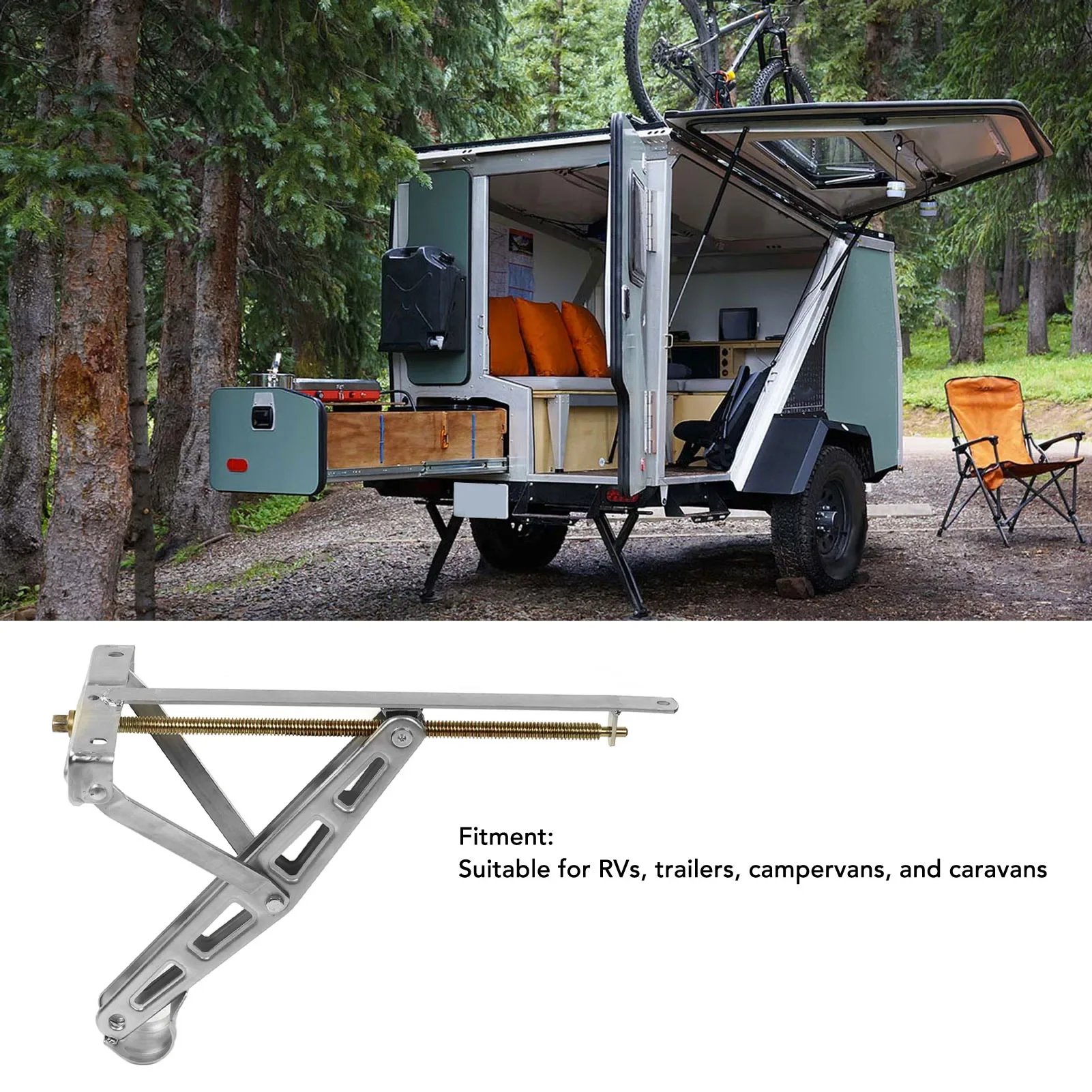 Trailer Stabilizer Easy To Fold 520mm Maximum Height Compact Trailer ...