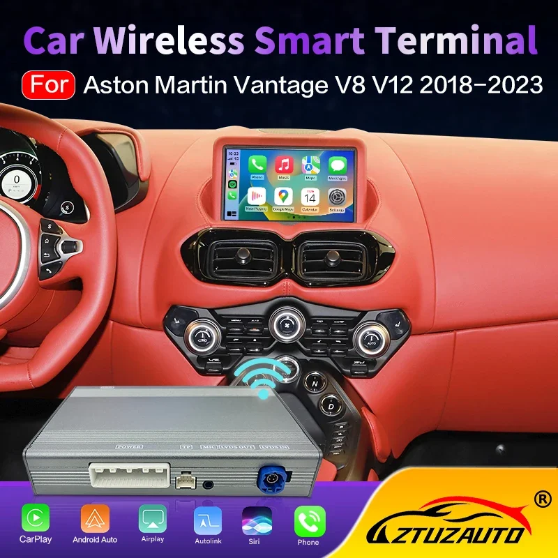 Car Smart Box Wireless ios Carplay Android Auto For Aston Martin ...