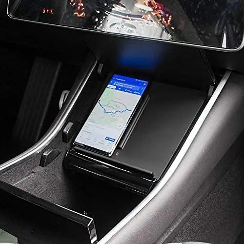 10W-Wireless-Charger-For-Tesla-Model-3-2017-2018-2019-2020-Accessories ...