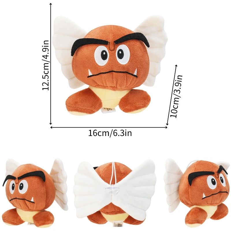 Kawaii Mario Luiji Goomba Kamek Yoshi Soft Plush Toys Cute Toad ...