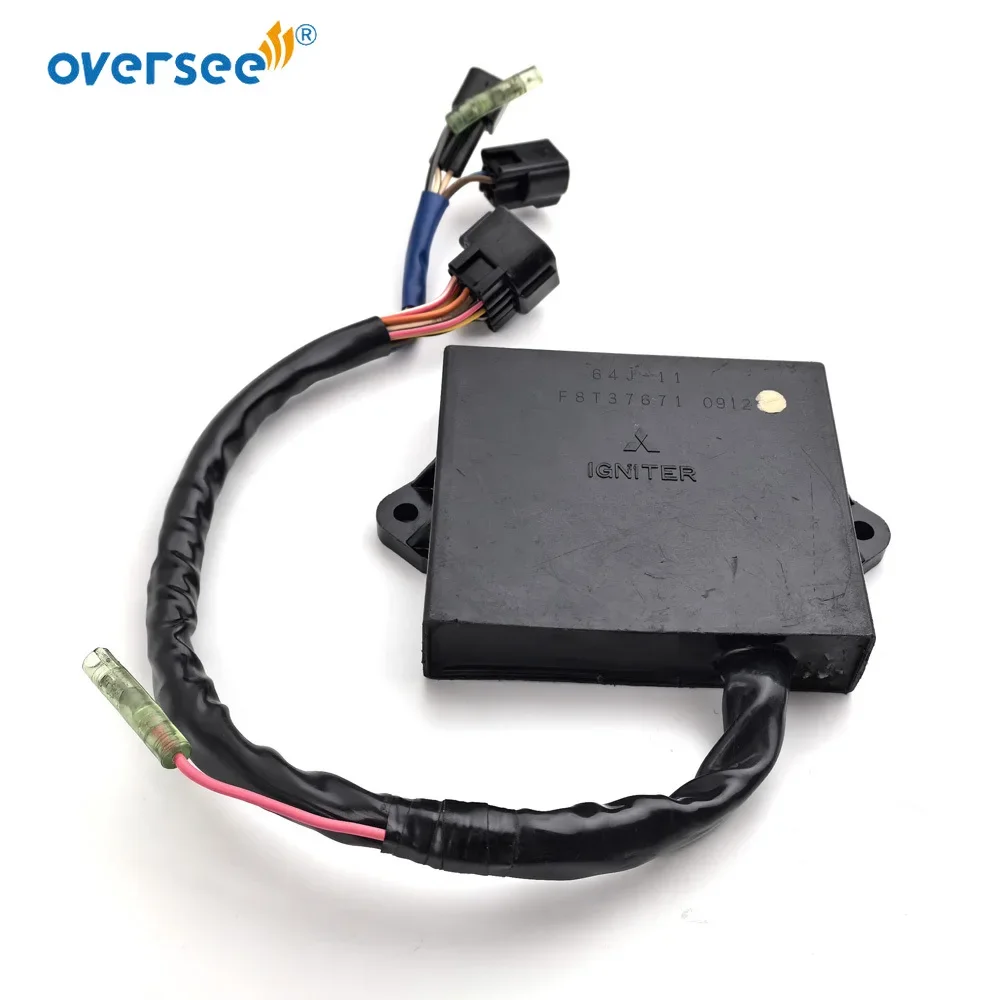 64J-85540-CDI-Unit-for-Yamaha-F50-50-HP-4-Stroke-4-Cyl-Outboard-Engine ...