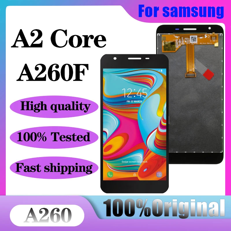 Pantalla LCD Original de 5,0 pulgadas para Samsung Galaxy A2 Core A260F ...