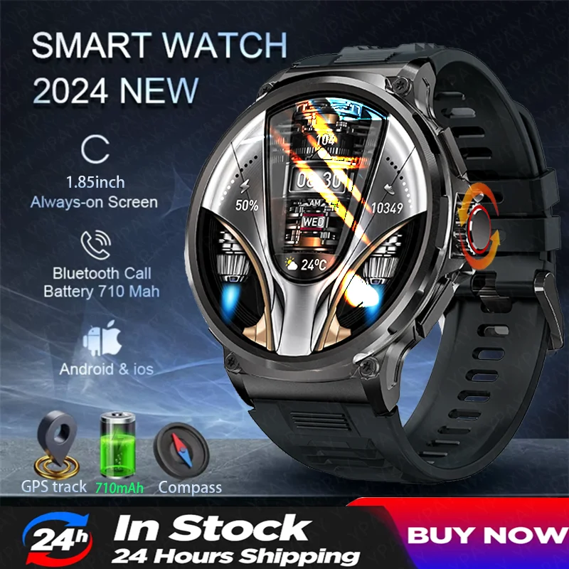 Montre-intelligente-de-sport-tanche-pour-homme-appel-Bluetooth-montres ...