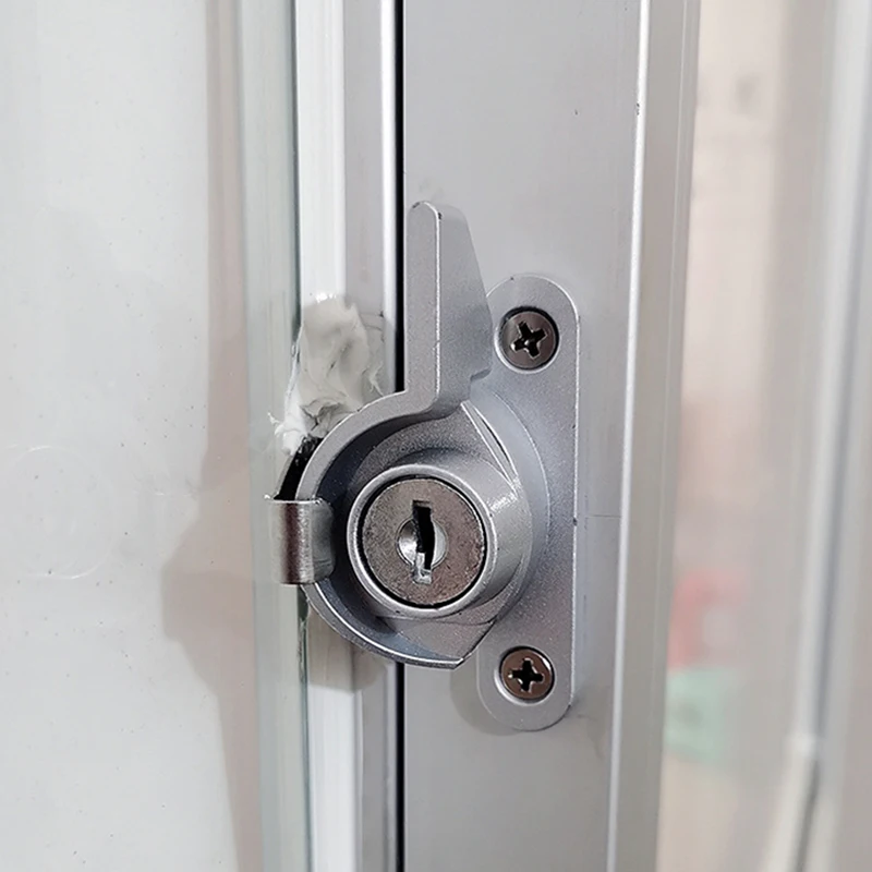 10 Sets Sliding Window Security Lock Adjustable Single Hole Kit With ...