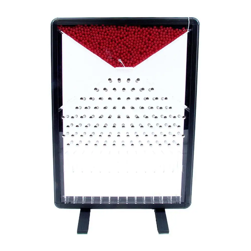 Galton-Board-Effective-Statistical-Method-Demonstration-Galton-Board-with-Pascal-s-Triangle ...