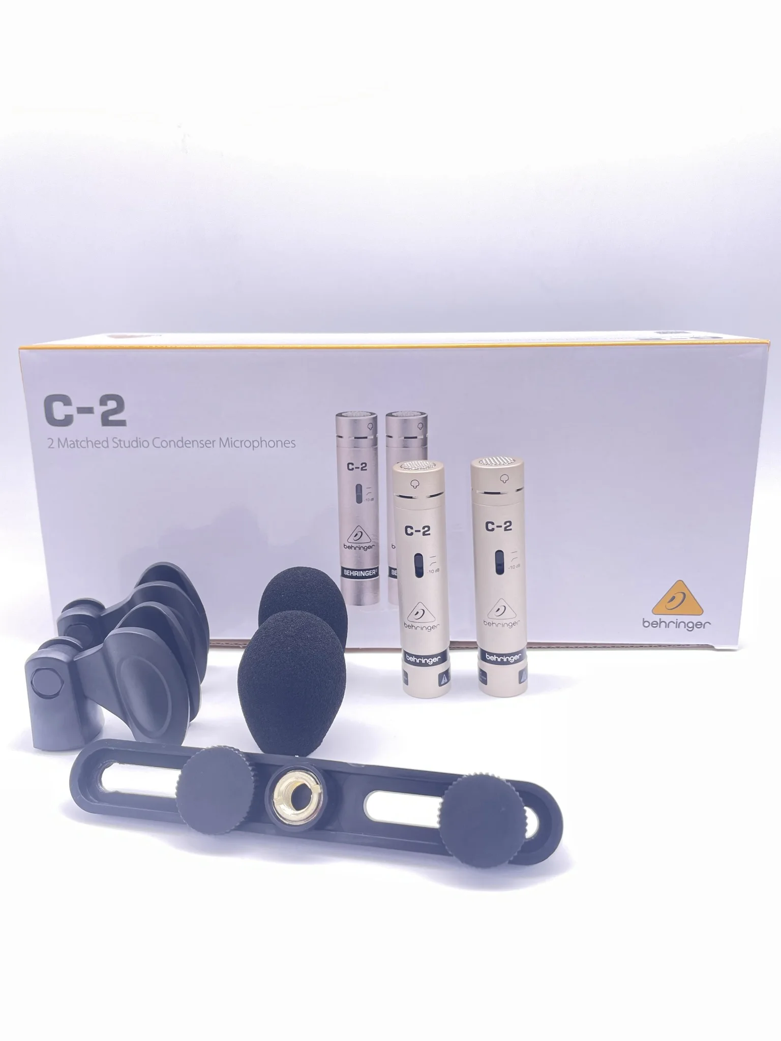 Behringer C-2 Matched Studio Condenser Microphones, 58% OFF