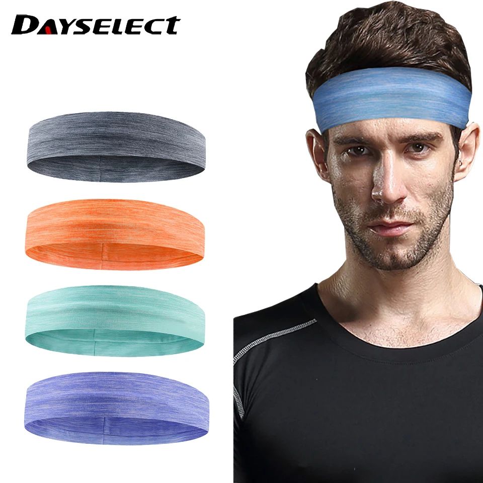 Sport Headbands Bike Cycling Running Sweatband Fitness Dance Yoga Gym ...