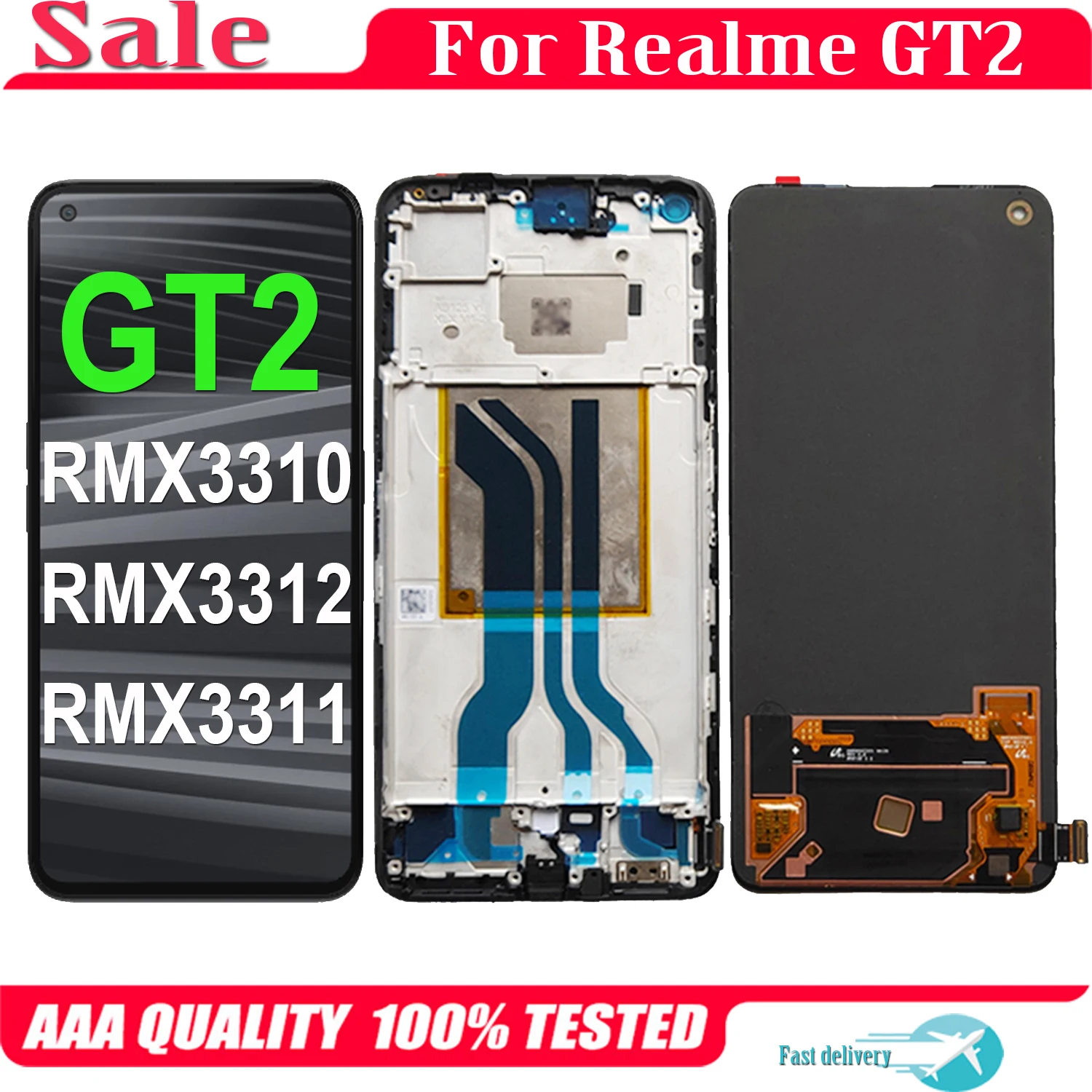AMOLED-For-OPPO-Realme-GT2-GT-2-RMX3310-RMX3312-RMX3311-LCD-Display ...