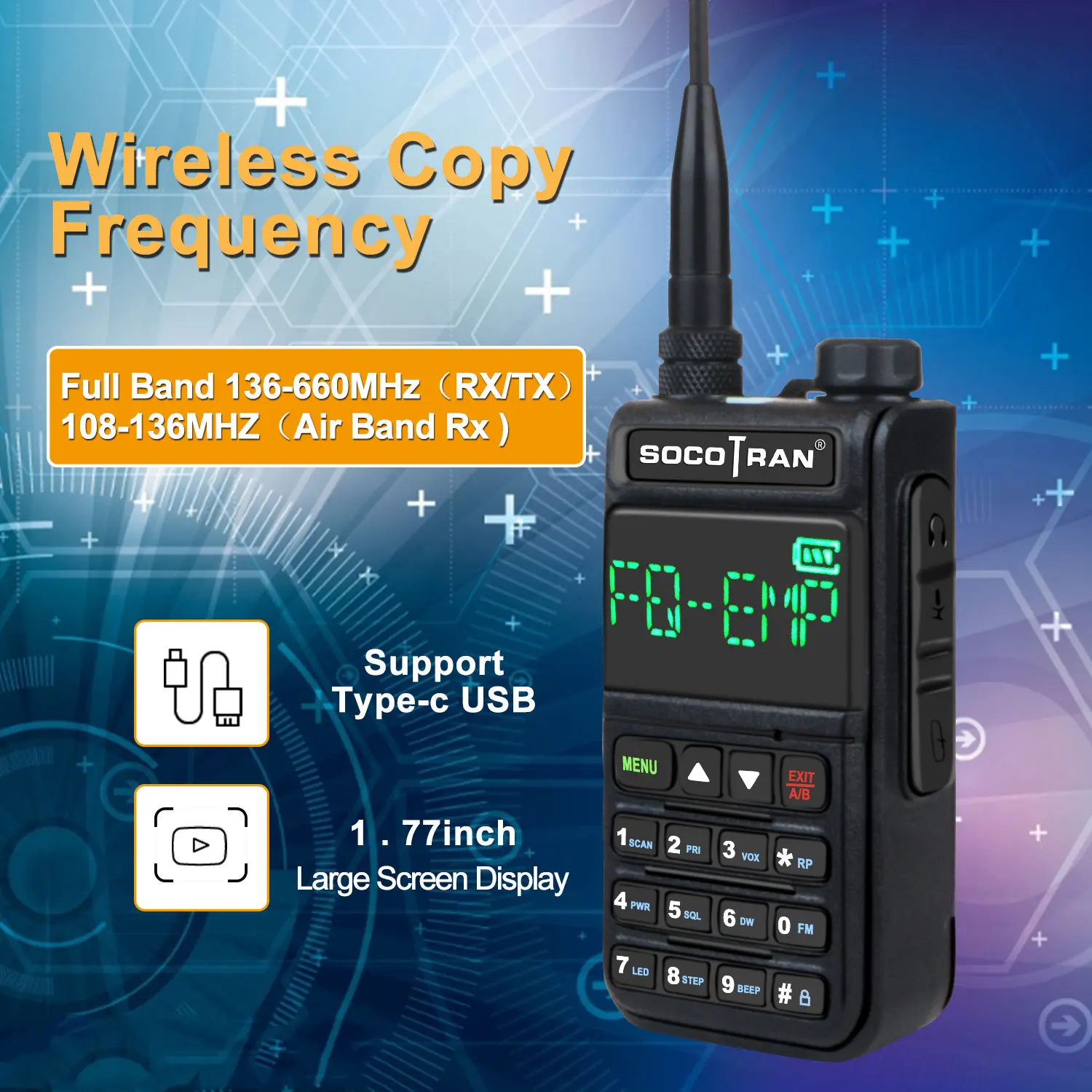 Handheld Radio Scanner