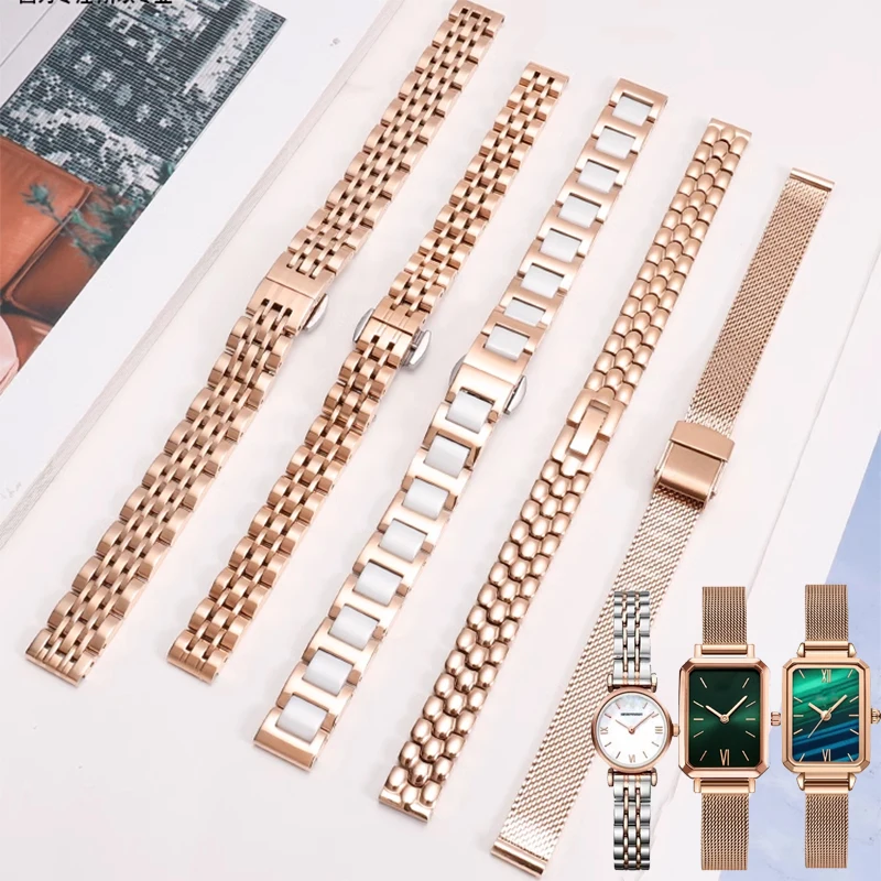 Bracelet-de-montre-en-acier-inoxydable-pour-femme-bracelet-de-montre-en ...