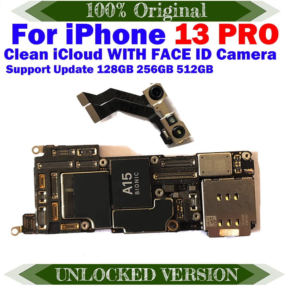 Placa base para iPhone 13 Pro Clean iCloud, placa base de 128gb con ...
