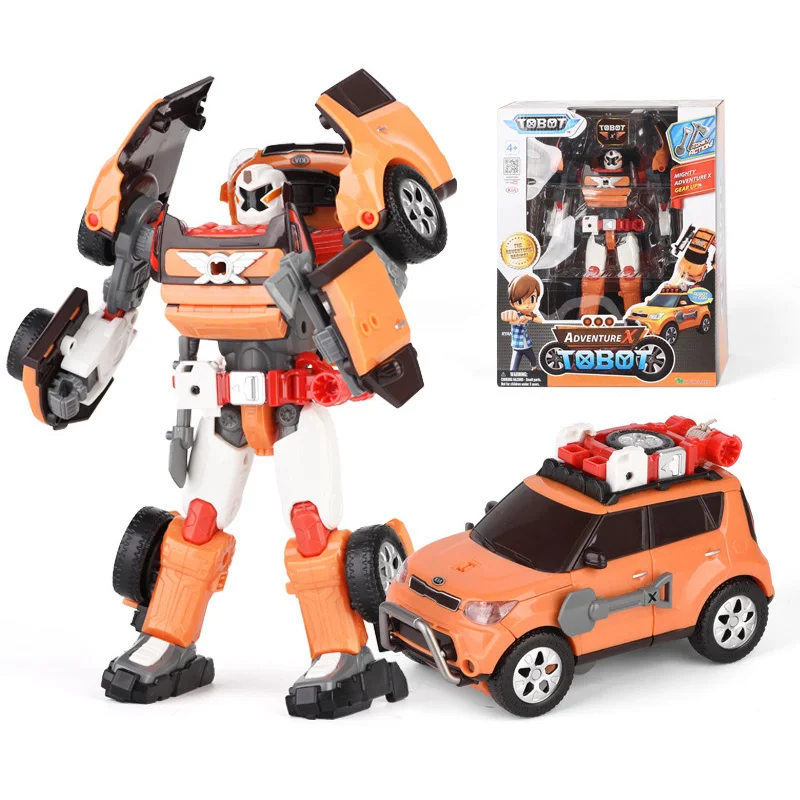 Büyük!!! Yurtdışı versiyonu Tobot dönüşüm Robot oyuncak arabalar kore ...