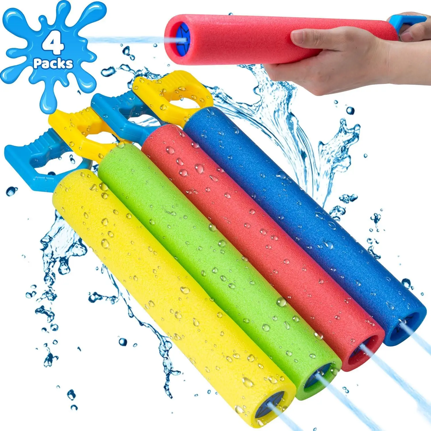 Foam-Water-Shooter-Water-Guns-Water-Blaster-for-Swimming-Pool-Beach ...