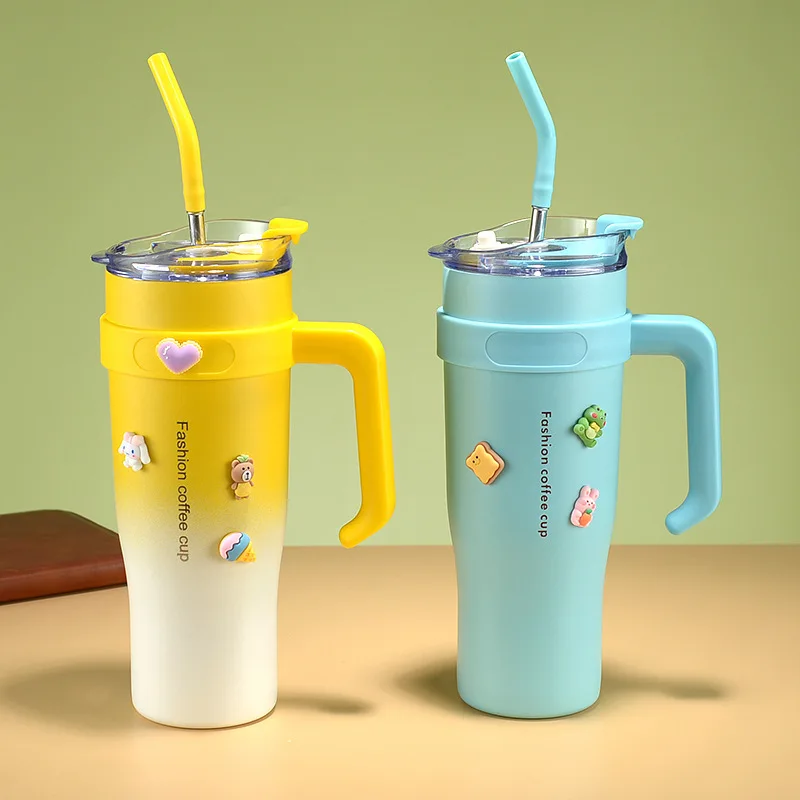 Vaso-con-mango-de-40oz-termo-de-acero-inoxidable-al-vac-o-taza-en ...