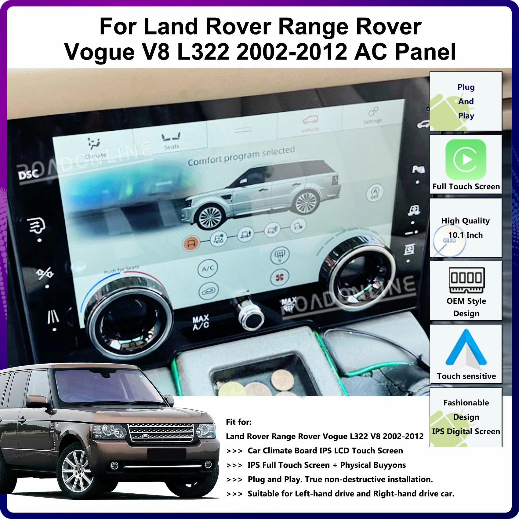 10-1-For-Land-Rover-Range-Rover-Vogue-L322-V8-2002-2012-Car-Air ...
