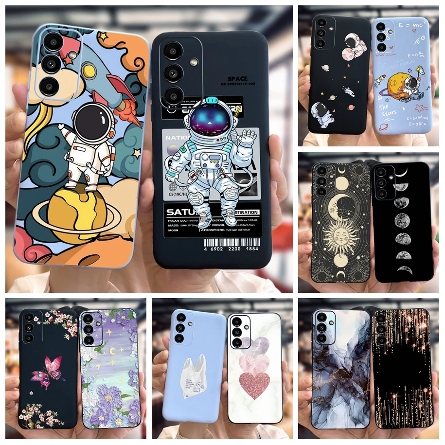 For Samsung A04S Case SM-A047F Cover Popular Rocket Astronaut Soft TPU ...
