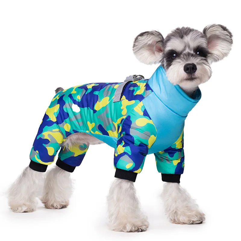 Waterproof-Dog-Jumpsuit-Warm-Plus-Thick-Velvet-Dog-Clothes-for-Small ...