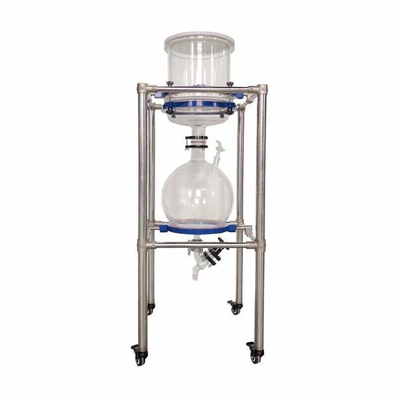 20L GG17 Glass Vacuum Filter Funnel PTFE Plate Buchner Liquid ...