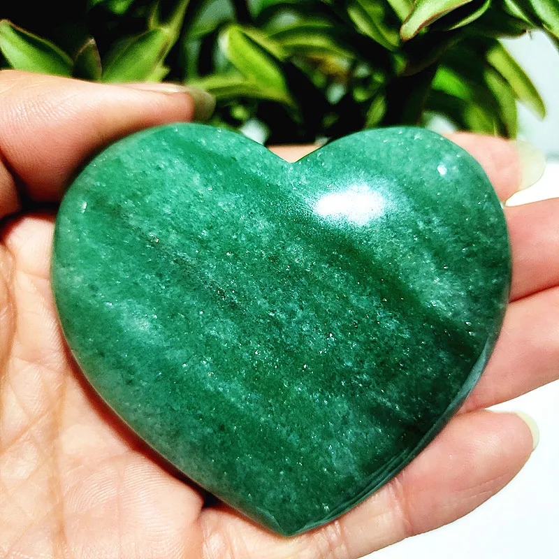 Green Crystal Heart