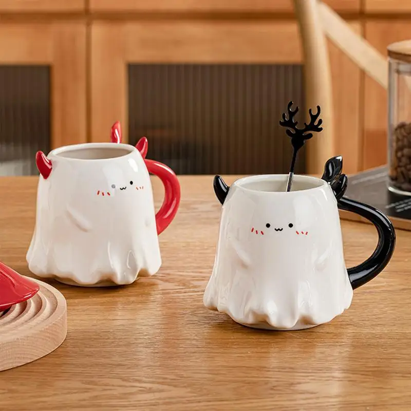350ml-Ceramic-Halloween-Devil-Mug-Adorable-Cartoon-Ghost-Elf-Kawaii ...