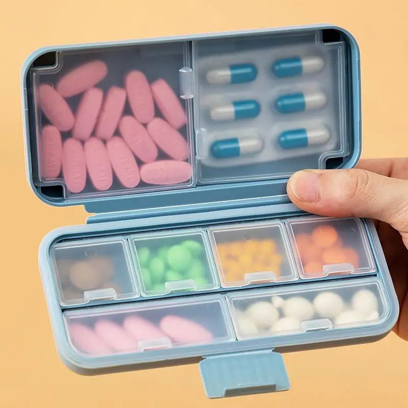 Portable-Pill-Organizer-Moisture-Proof-Travel-Medicine-Box-Drug ...