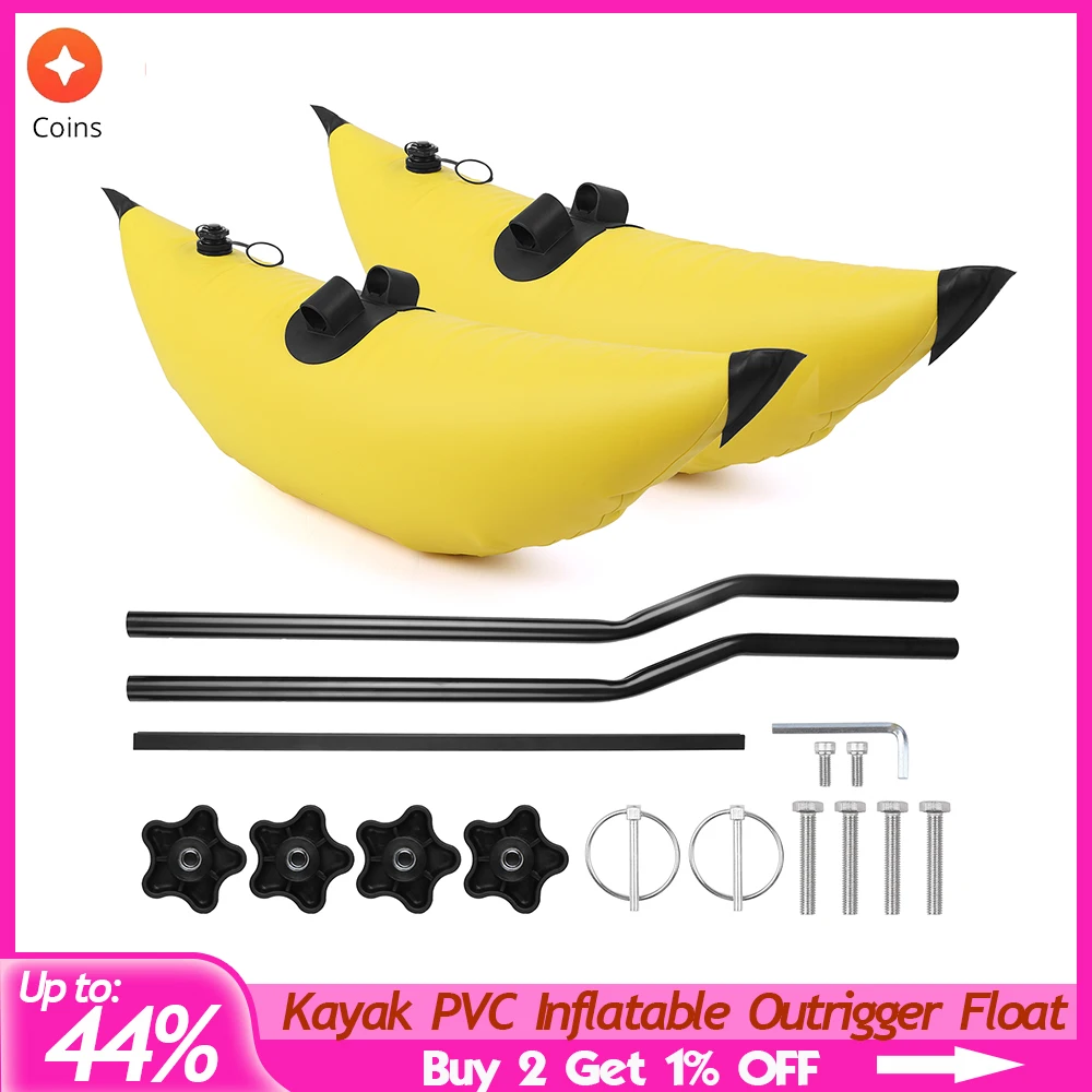 Kayak-Float-Kayak-PVC-Inflatable-Outrigger-Float-with-Sidekick-Arms-Rod ...