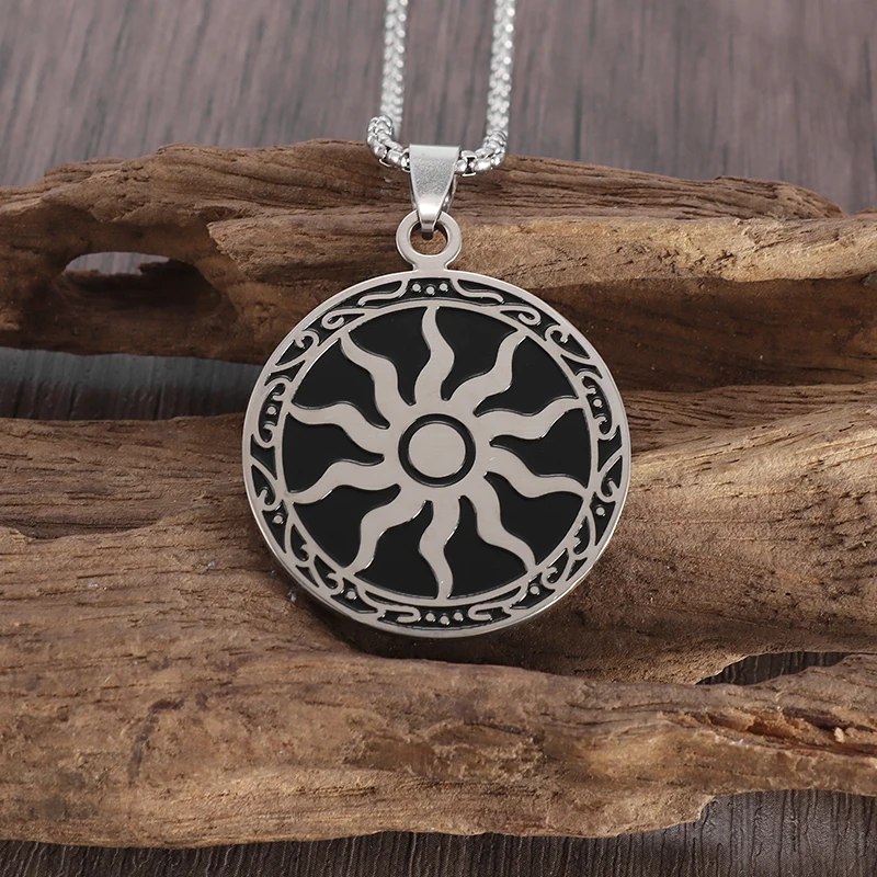 Classic-Vintage-Apollo-Myth-Amulet-Sun-God-Pendant-Stainless-Steel ...