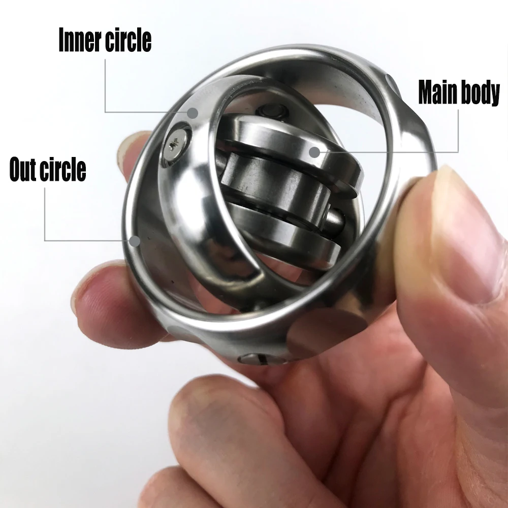 Upgrade Mechforce Metal Gyroscope Balance Fidget Spinner - Gifts for idea