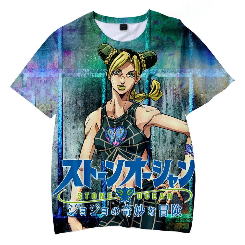 New JoJo_s Bizarre Adventure Men Women Fashion T Shirt 3d Print T-shirt ...